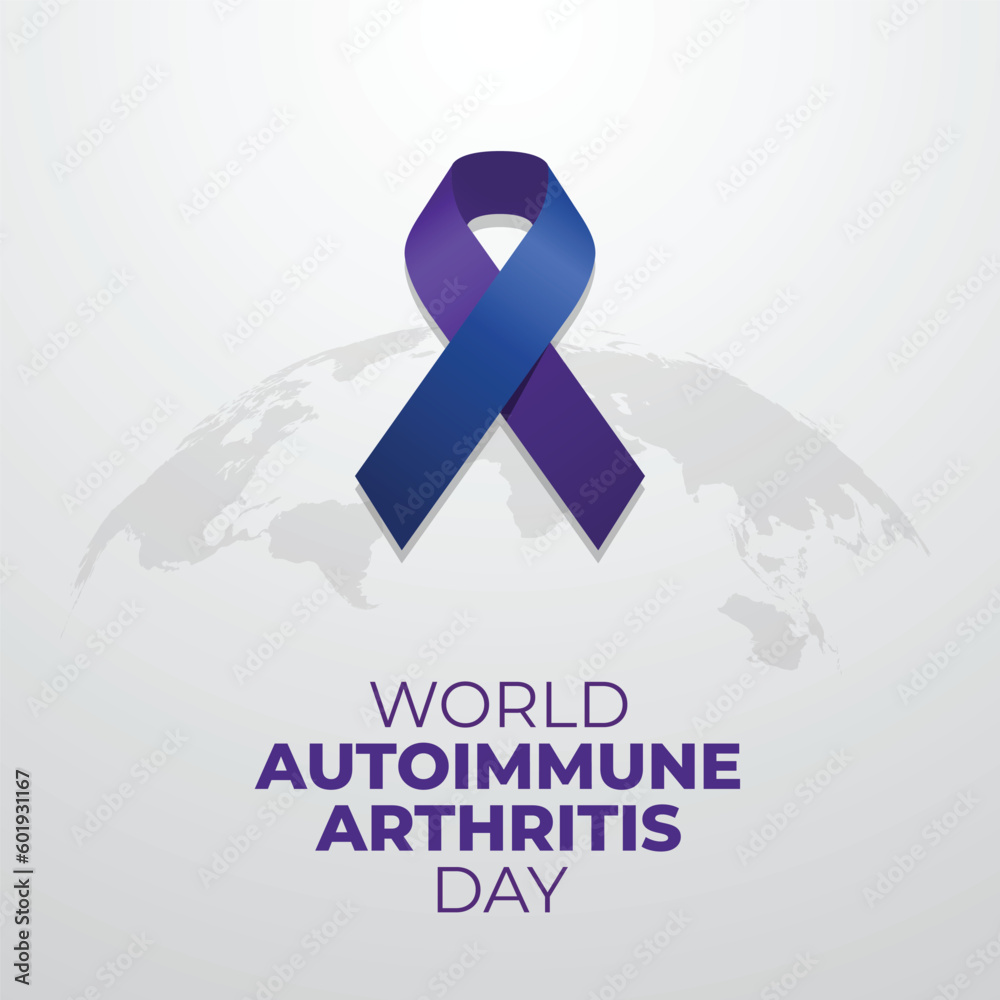 vector graphic of World Autoimmune Autoinflammatory Arthritis Day good ...