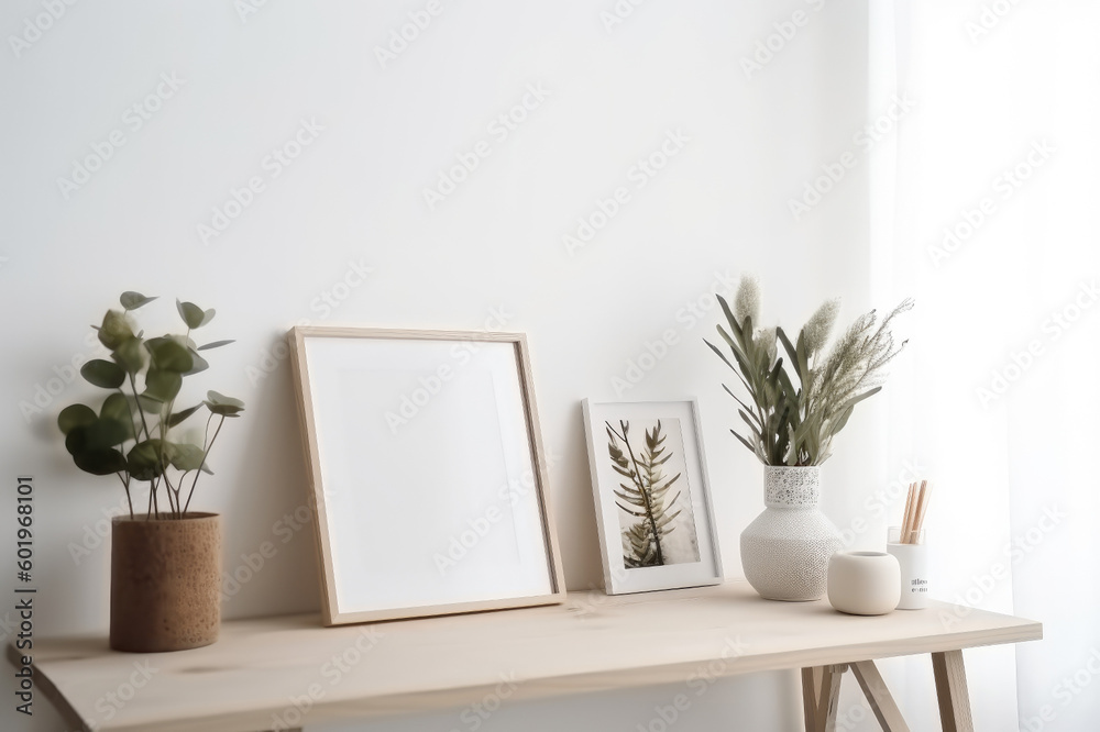 Stylish and minimalist photo frame mockup - The perfect template for ...