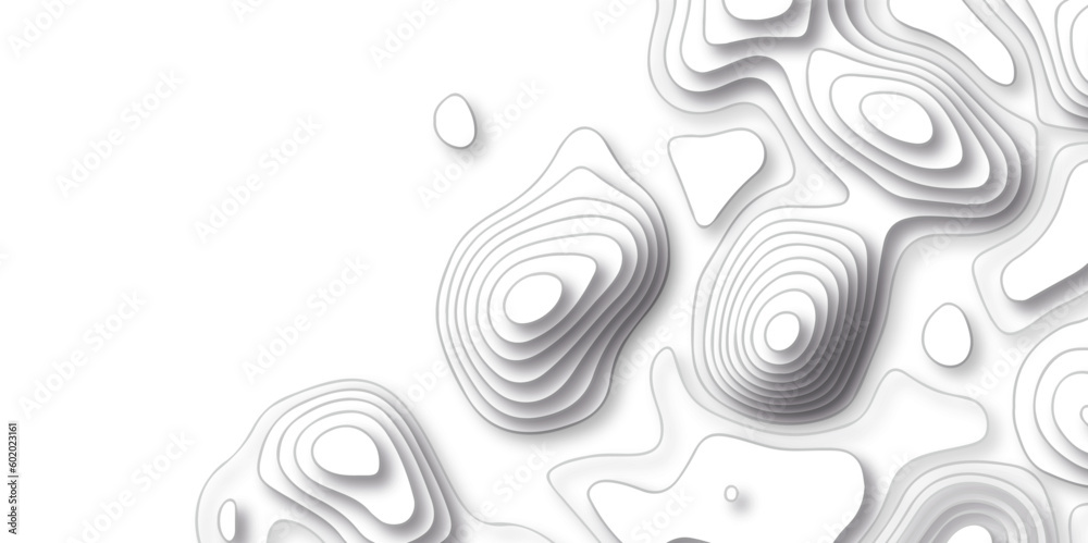Pattern with lines and dots The stylized height of the topographic map ...