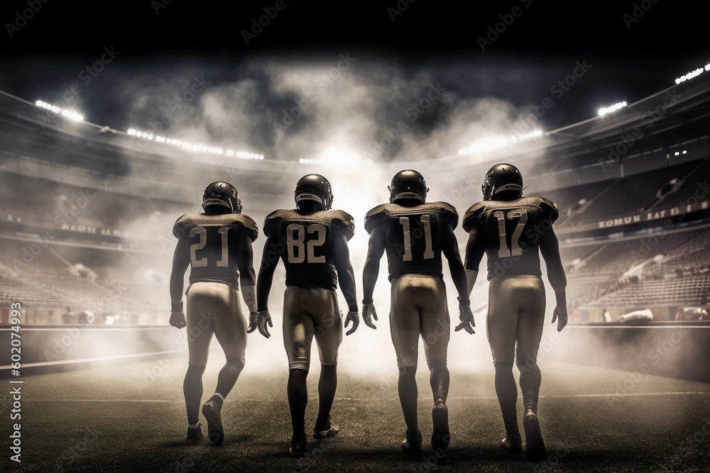 American Football Culture, Super bowl, Passion and Pride in the Stands ...