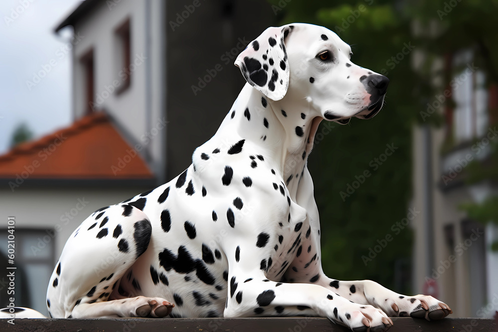 Dalmatian - originally from Croatia, bred for running alongside horse ...