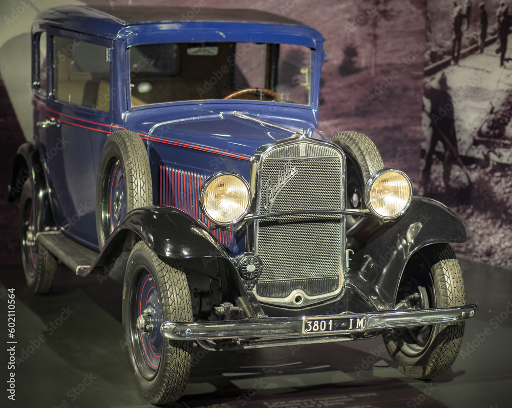 Foto Stock Balilla vintage car produced by FIAT in the 1930s.National ...