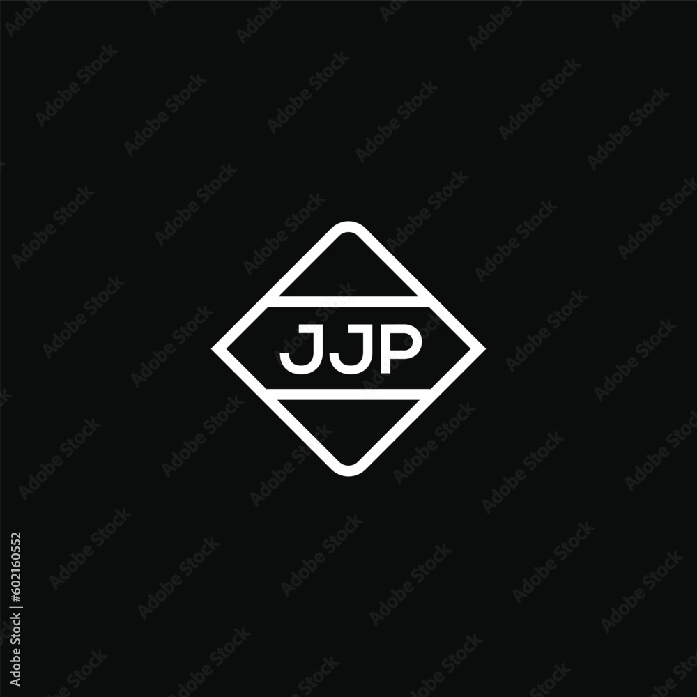 JJP letter design for logo and icon.JJP monogram logo.vector ...