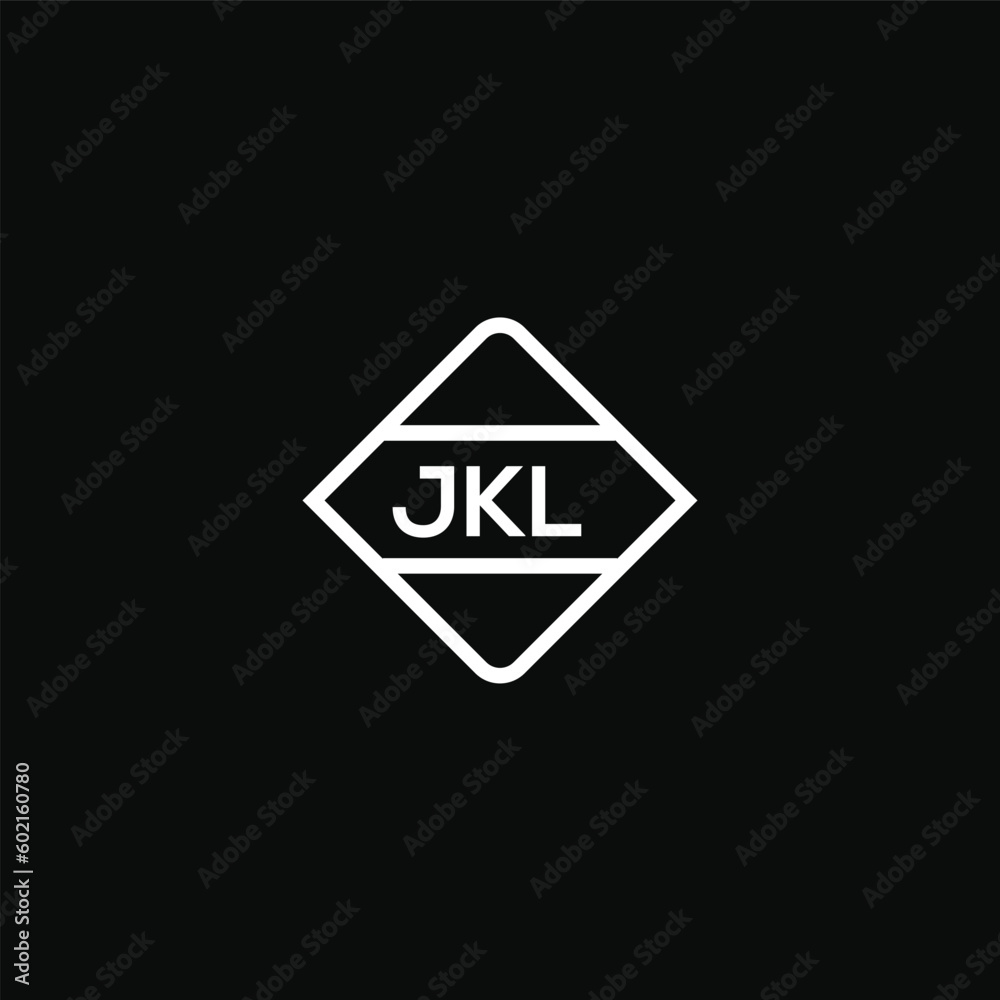 jkl letter design for logo and icon.jkl monogram logo.vector ...