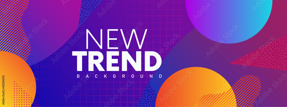 Colorful geometric background. New Trend Modern Abstract Template ...