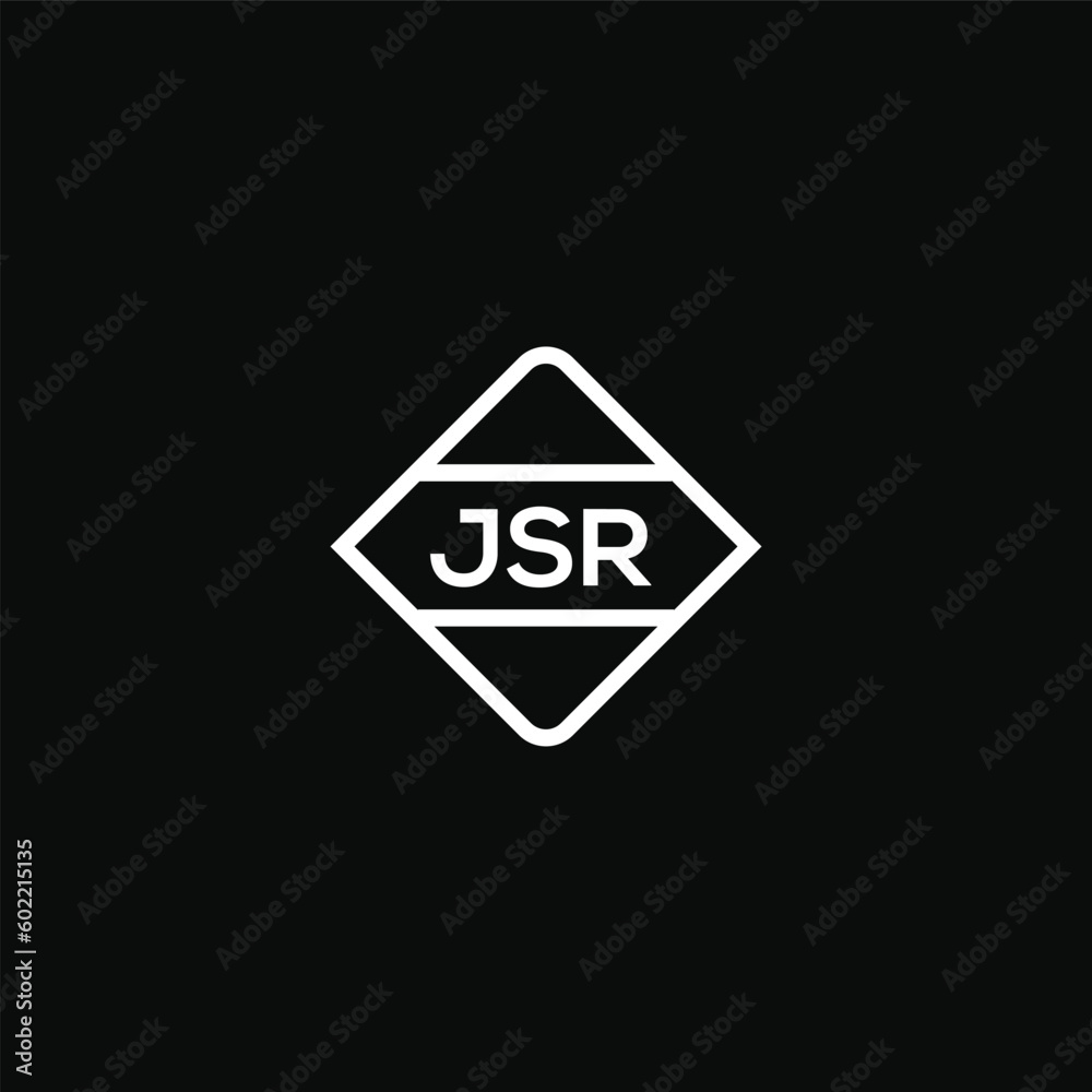 JSR letter design for logo and icon.JSR monogram logo.vector ...