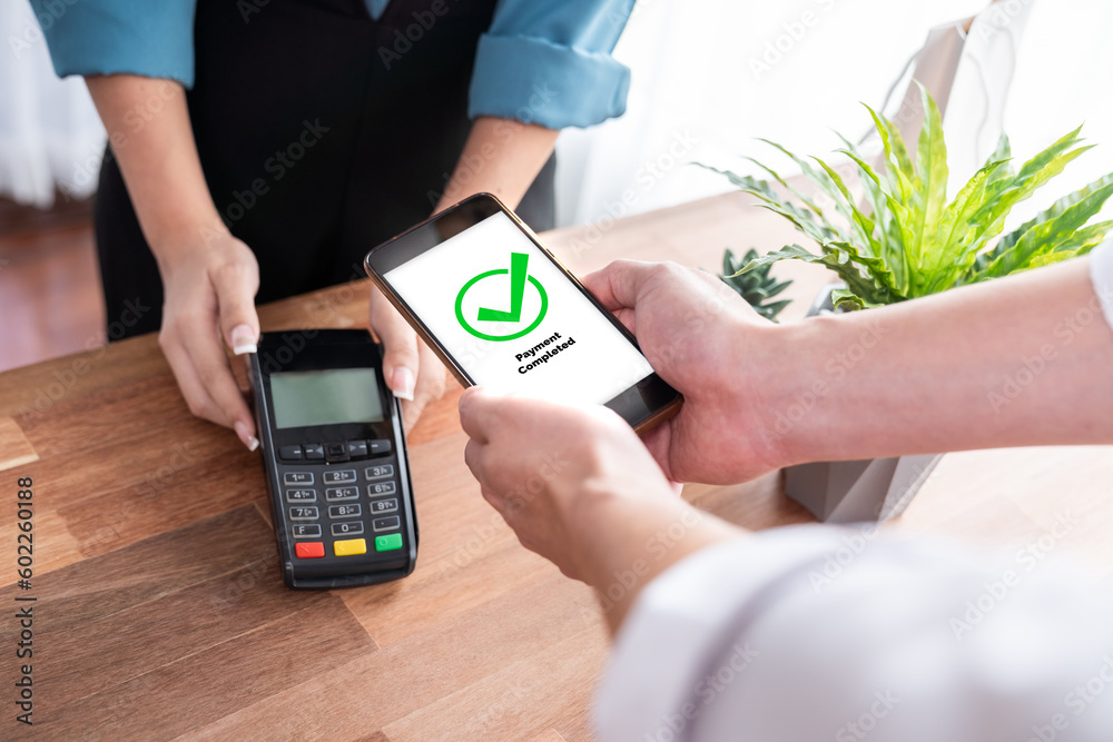 Seamless cashless payments with barcode scanning on smartphone ...