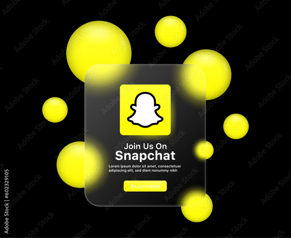 Join us on snapchat. Snapchat logo social media icon button in ...