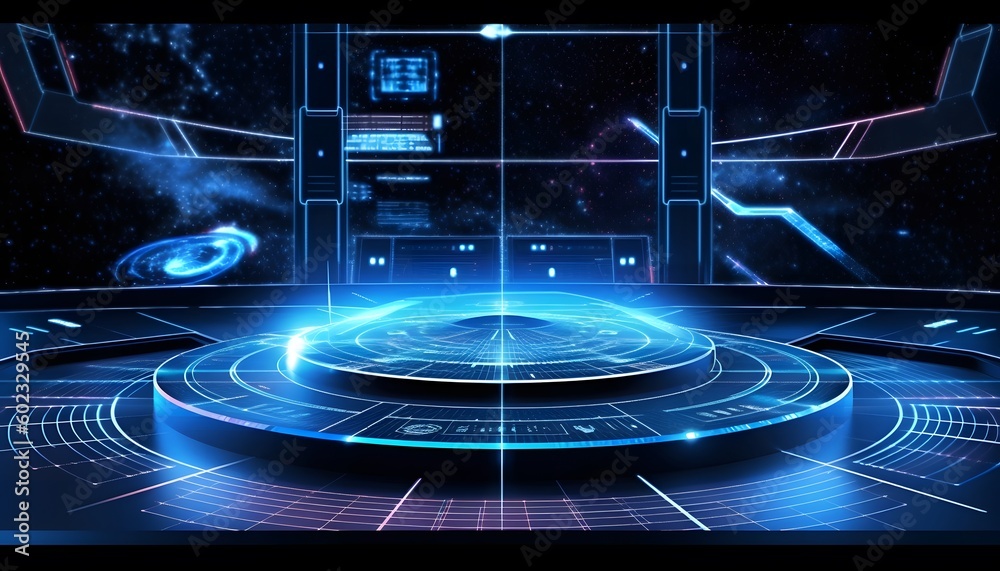 space technology innovation with data analysing on dashboard with ...