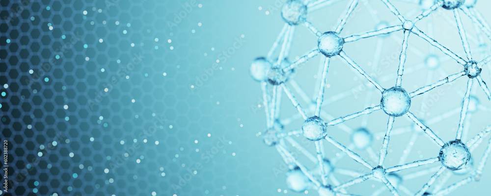 Abstract liquid, water. Conceptual cosmetic solution for skin care ...