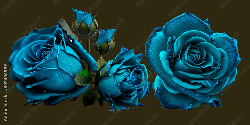 Beautiful roses isolated on a transparent background. Roses for a ...