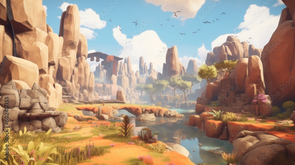 Alien landscapes, visually stunning environments with unique geological ...