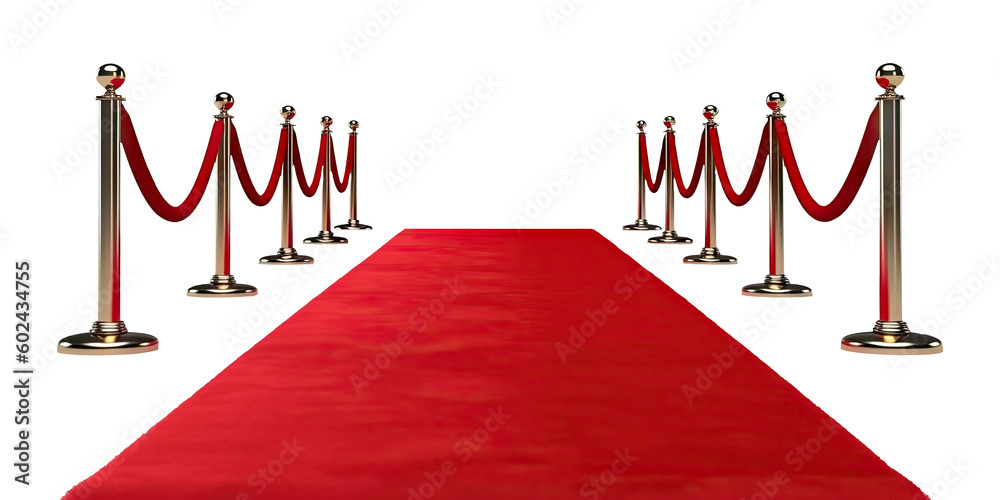A red carpet isolated on transparent background - Generative AI Stock ...