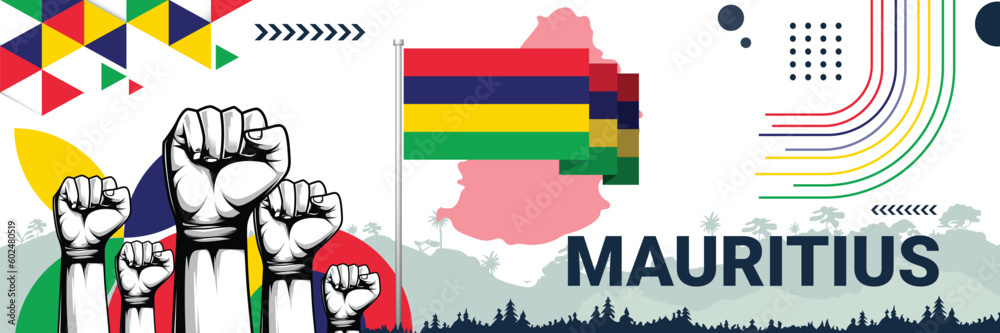 Celebrate Mauritius independence in style with bold and iconic flag ...