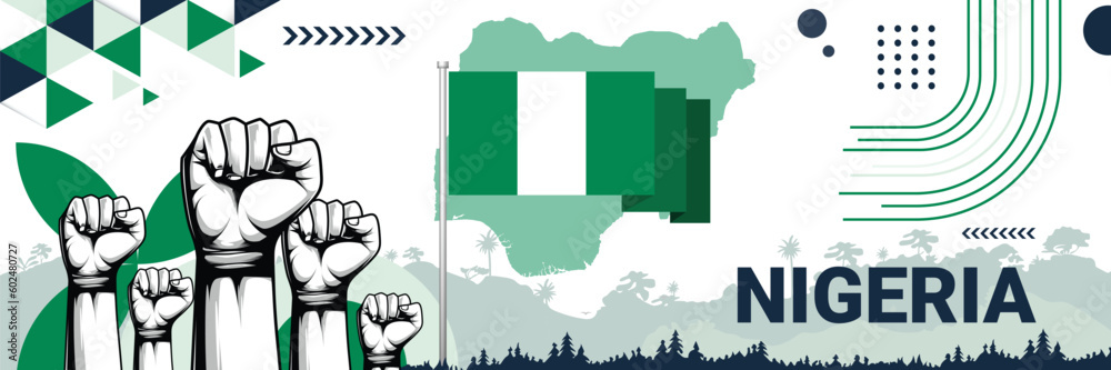 Celebrate Nigeria independence in style with bold and iconic flag ...