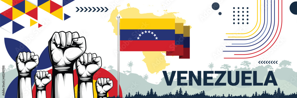 Celebrate Venezuela independence in style with bold and iconic flag ...