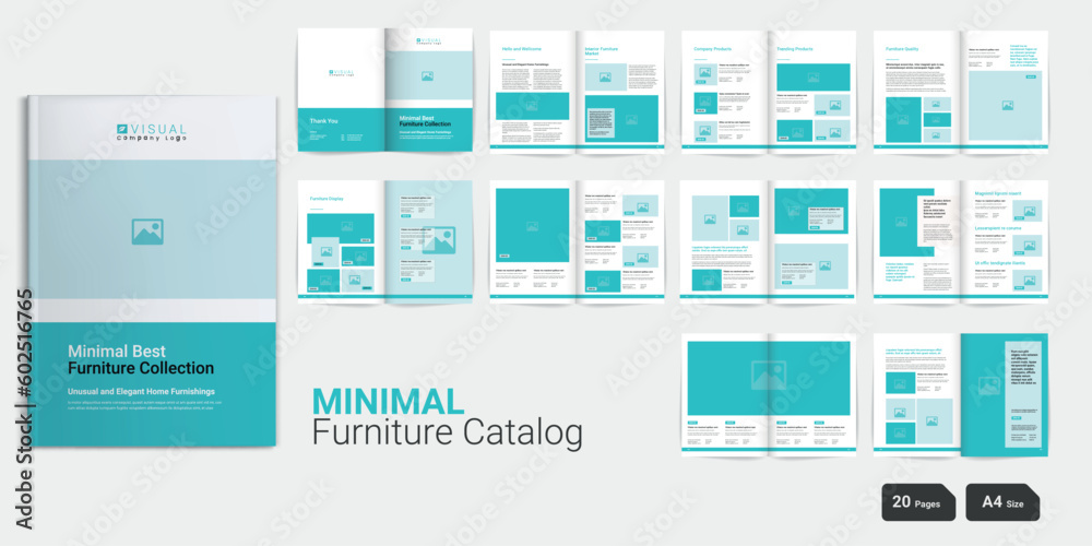 Furniture Interior Product Catalog Garden Furniture Catalogue Layout ...