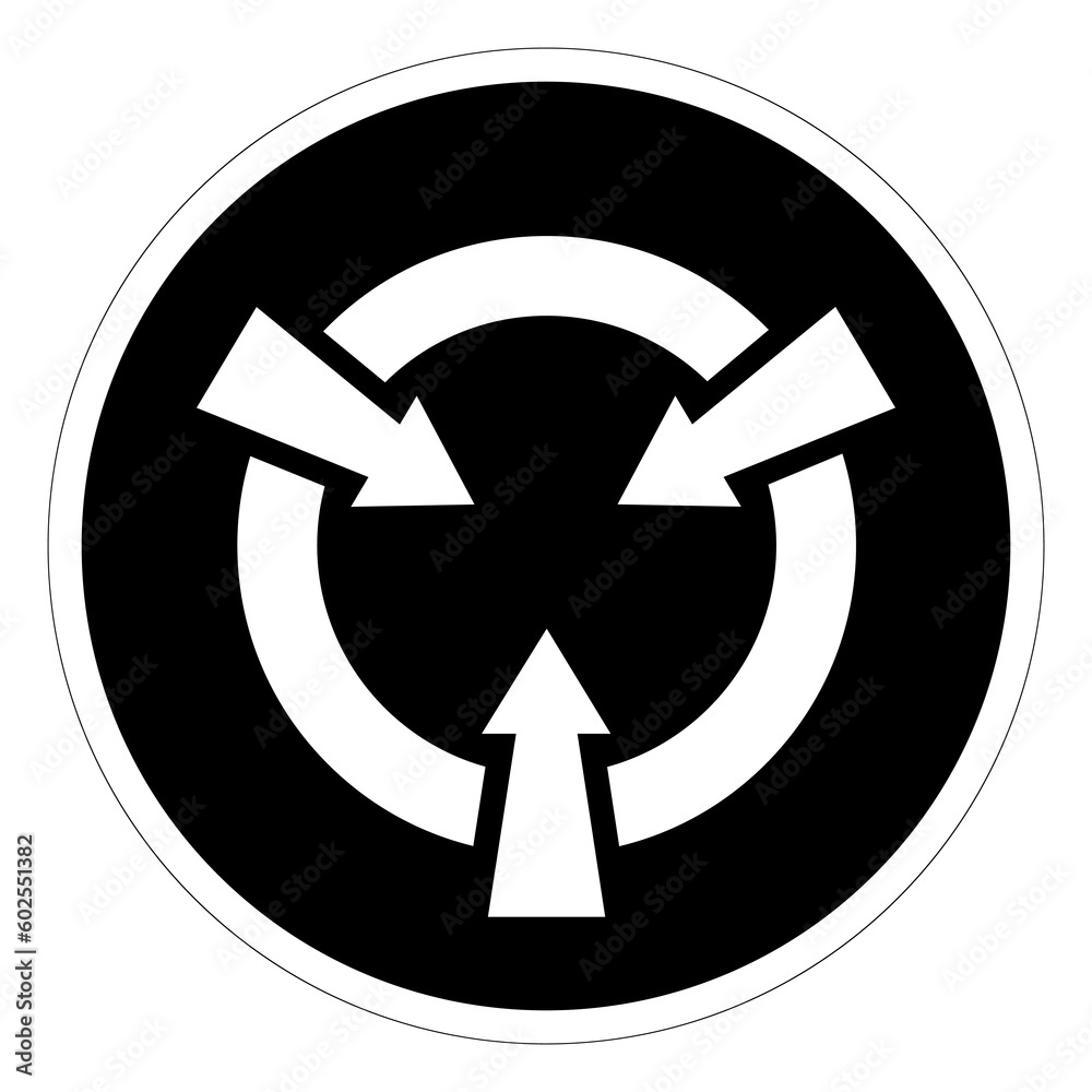 Electrostatic Sensitive Device (ESD) Symbol Sign, Vector Illustration ...