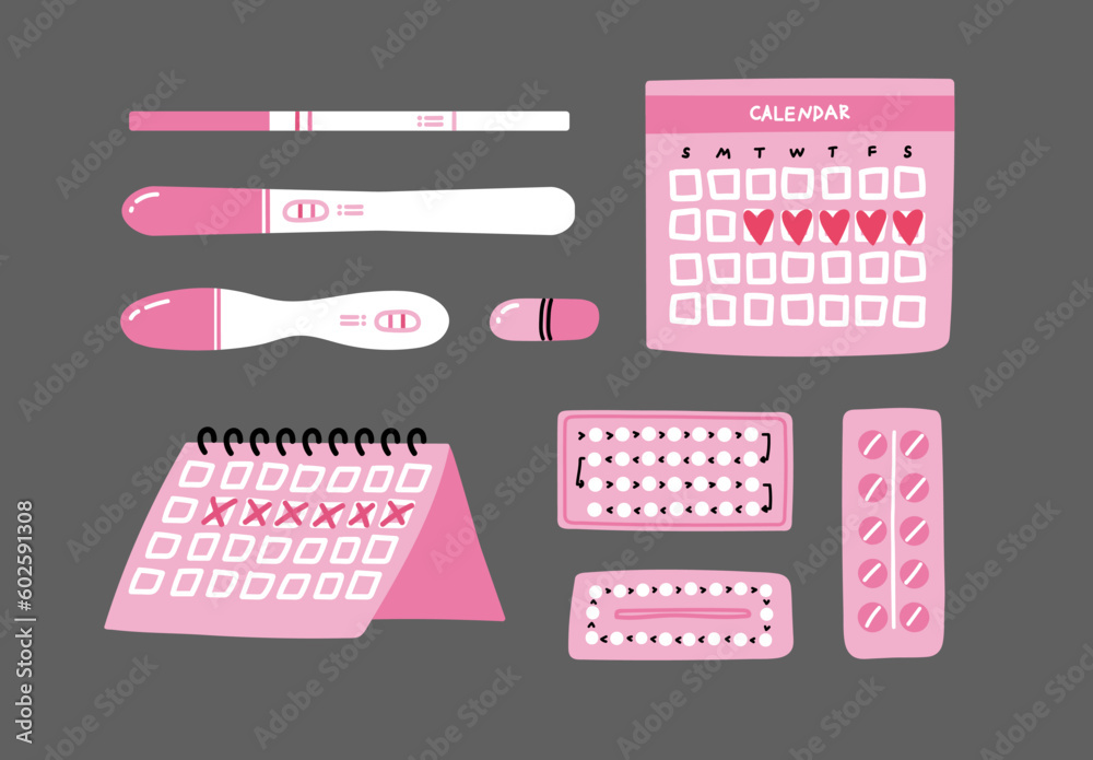 Pregnancy planning, birth control pills, menstrual tracker, periods ...