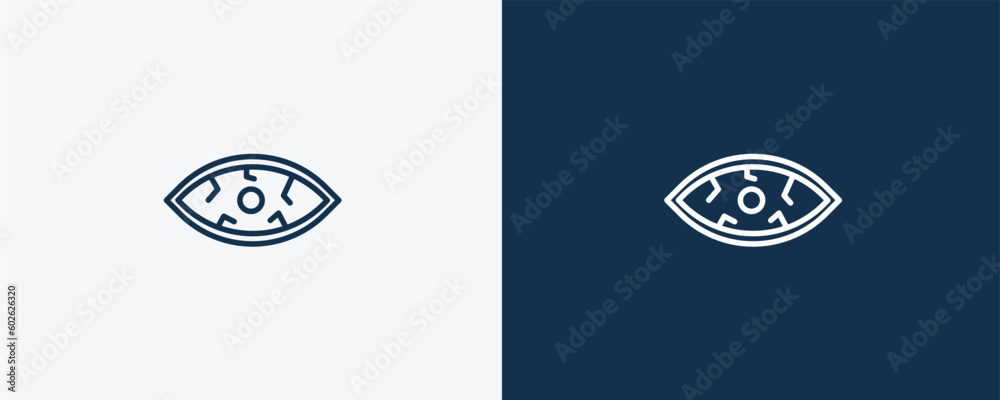 Vecteur Stock smart lens icon. Outline smart lens icon from ai and ...