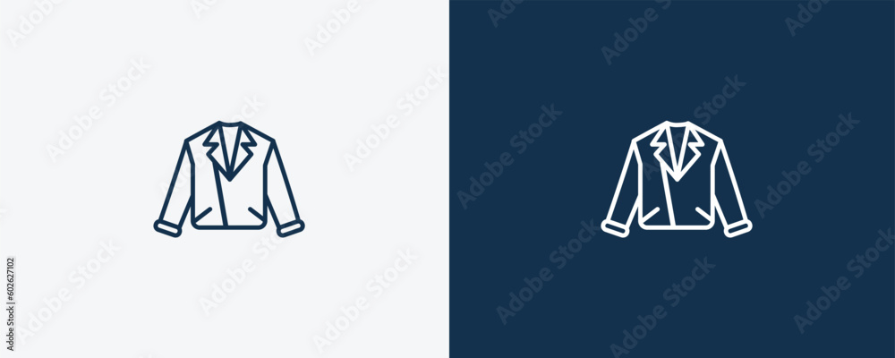 leather biker jacket icon. Outline leather biker jacket icon from ...