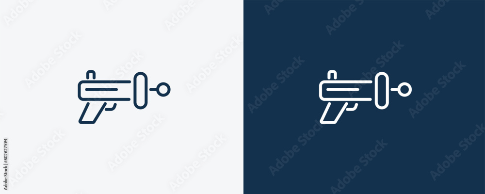 blaster icon. Outline blaster icon from automation and high tech ...