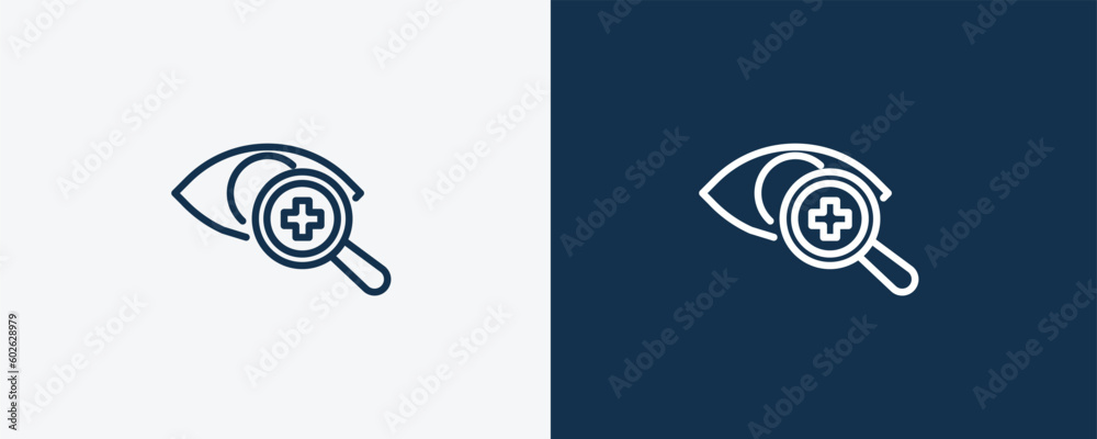 optometrist icon. Outline optometrist icon from health and medical ...