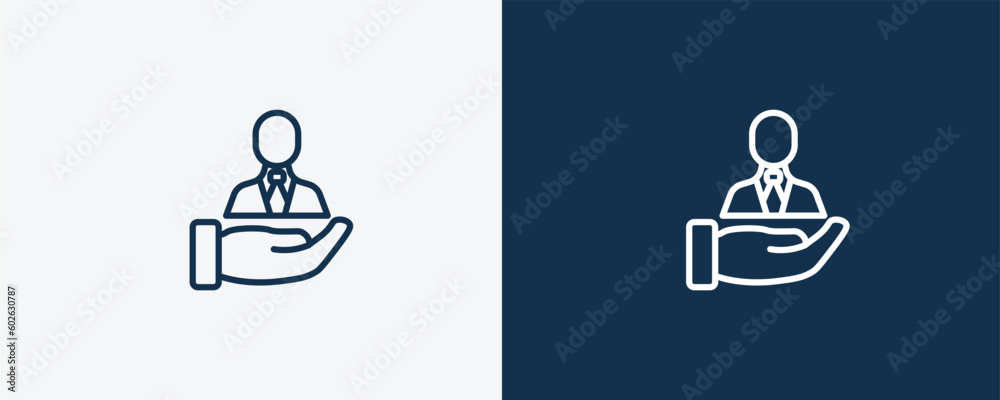 Vecteur Stock client icon. Outline client icon from technology ...