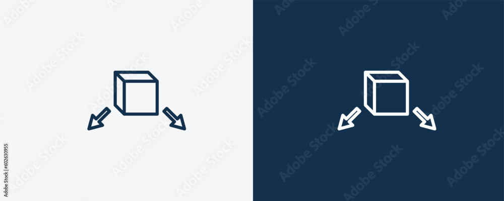 cad icon. Outline cad icon from technology collection. Linear vector ...
