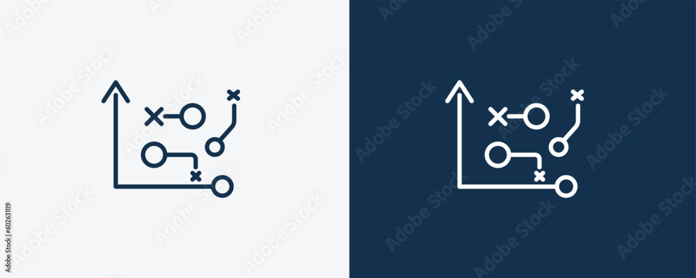 strategy management icon. Outline strategy management icon from startup ...