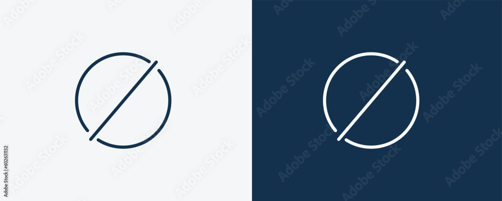 restrict icon. Outline restrict icon from startup and strategy ...