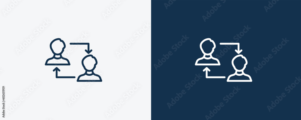 change personal icon. Outline change personal icon from Human Resources ...