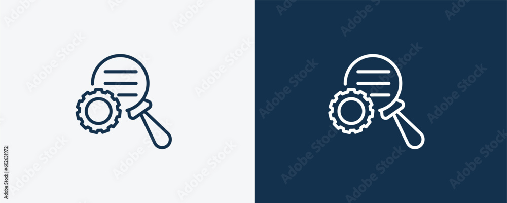 Vettoriale Stock due diligence icon. Outline due diligence icon from ...