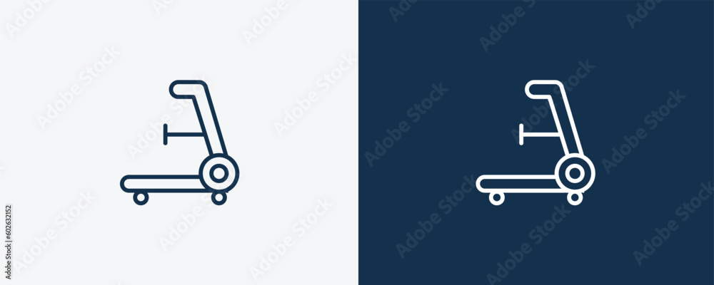 Vecteur Stock rowing machine icon. Outline rowing machine icon from ...