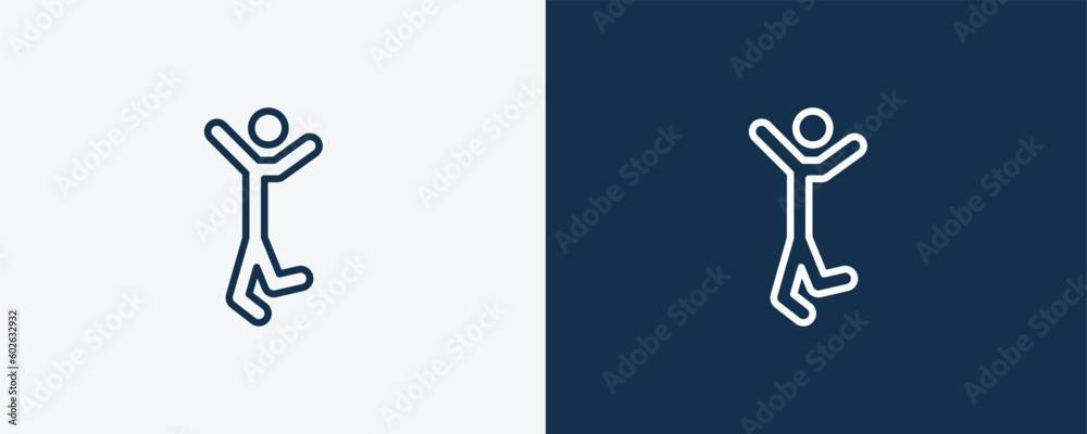 Vecteur Stock happy human icon. Outline happy human icon from feeling ...