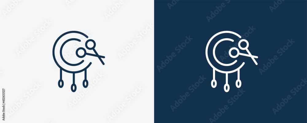 native american drum icon. Outline native american drum icon from ...