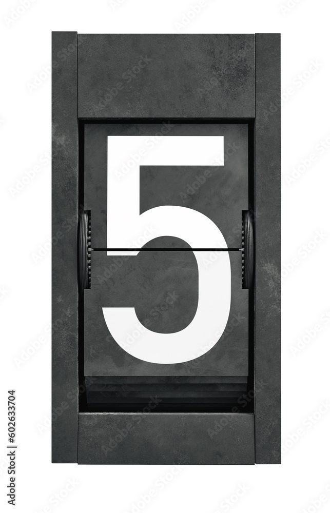 Split - Flap 3D Typography Alphabet PNG Letters Stock Illustration | Adobe Stock