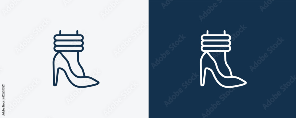 Vecteur Stock leg warmer icon. Outline leg warmer icon from fashion and ...