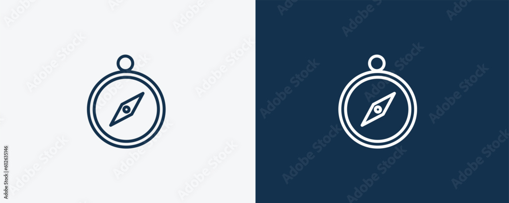 orientation compass icon. Outline orientation compass icon from tools ...