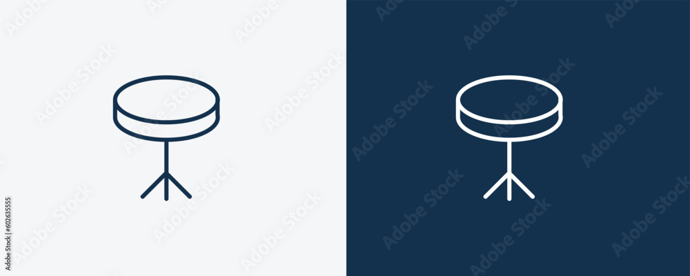 round table icon. Outline round table icon from people and relation ...