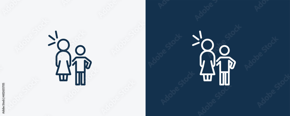 sexual harassment icon. Outline sexual harassment icon from people and ...