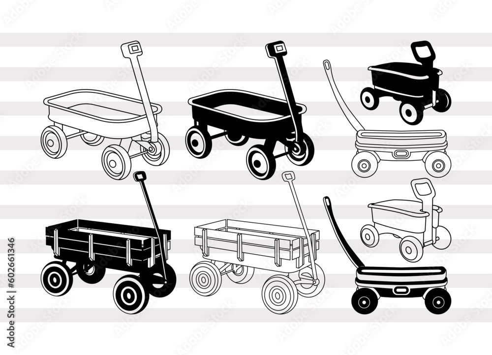 Wagon SVG, Wagon Silhouette, Covered Wagon Svg, Wild West Svg, Horse ...