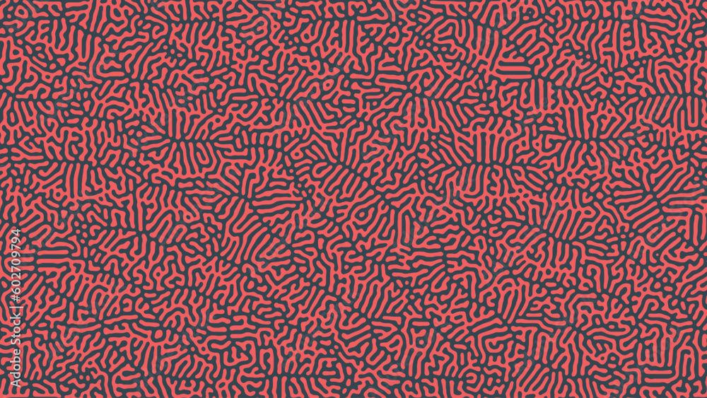 Vecteur Stock Turing Diffusion Abstract Organic Pattern Vector Red Wide Abstract Background ...