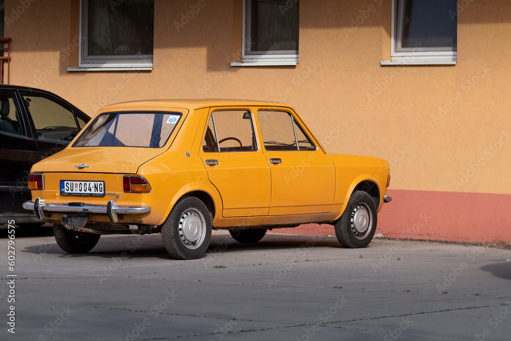 Classic Yugoslaviancar Zastava 101 (also known as Yugo Skala 55 ...