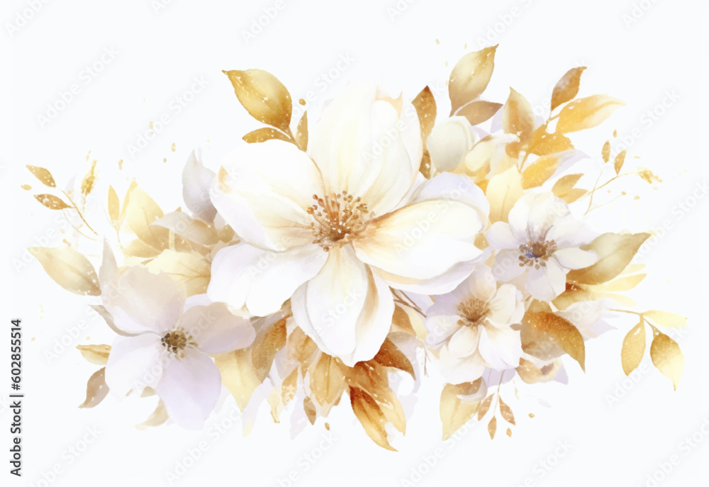 Abstract art background vector. Luxury minimal style wallpaper with ...