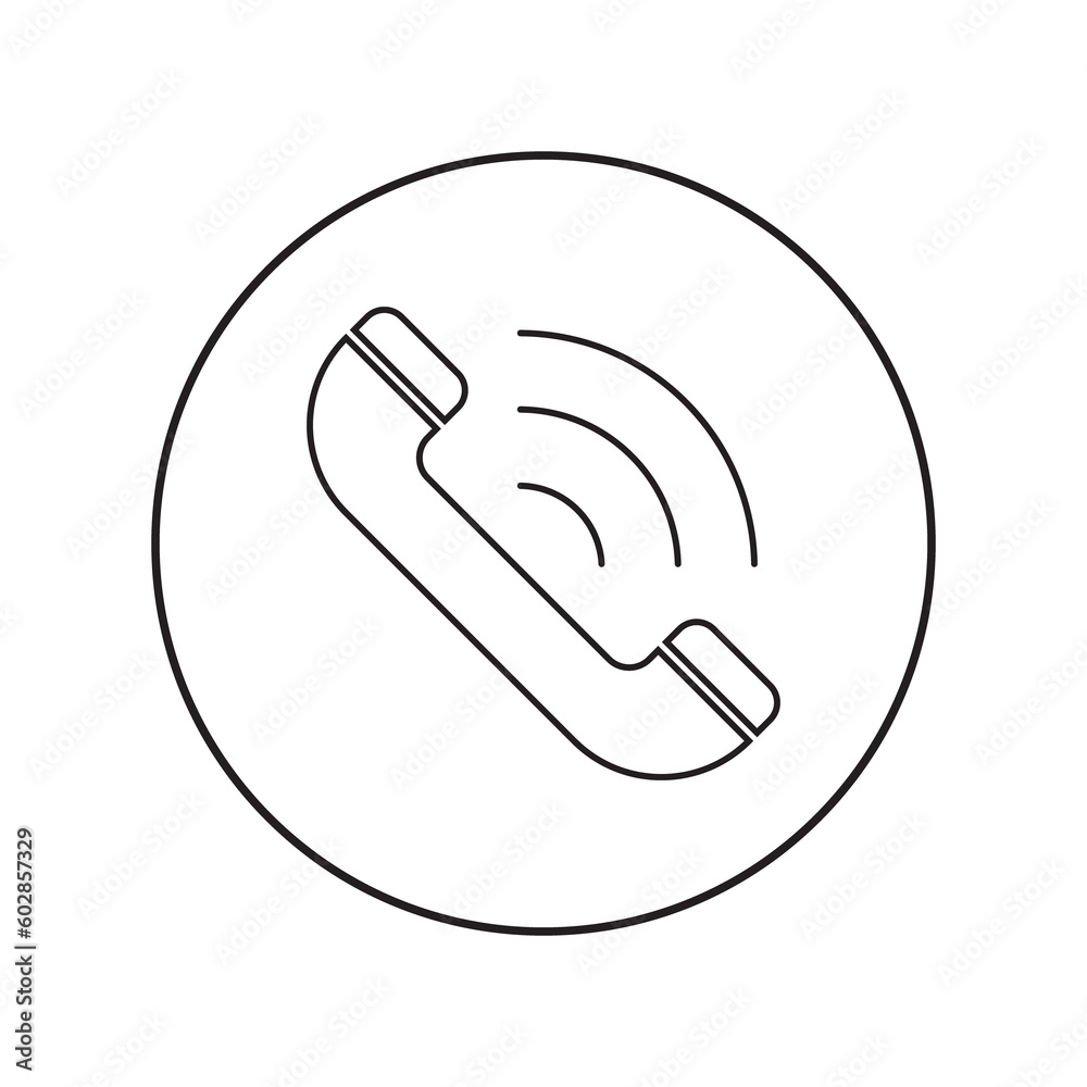 Telephone Call Icon Black and White Phone Call Accept Button,Telephone ...