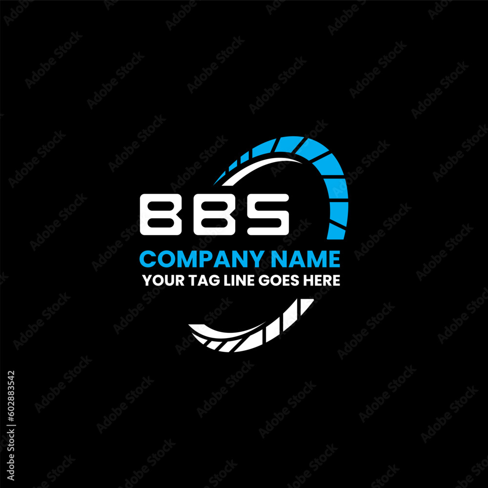 BBS letter logo creative design with vector graphic, BBS simple and ...