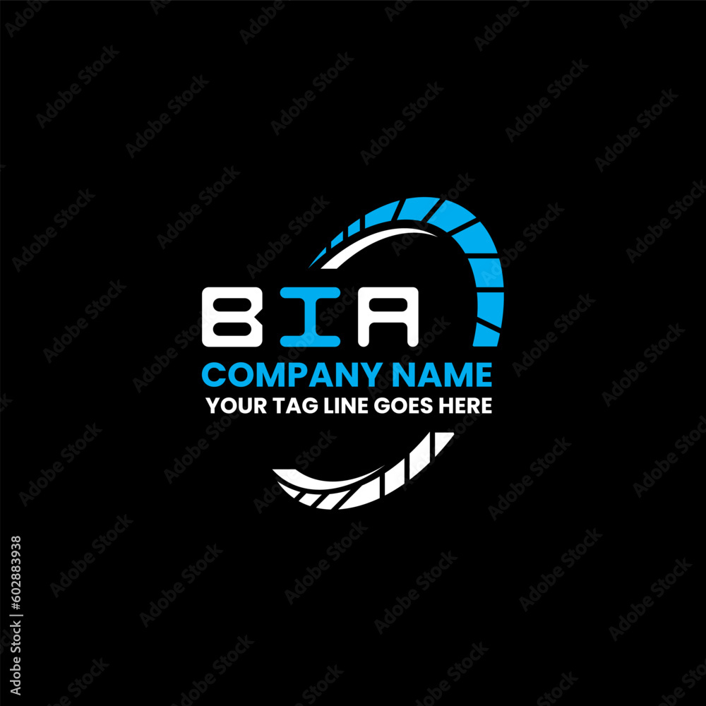 BIA letter logo creative design with vector graphic, BIA simple and ...