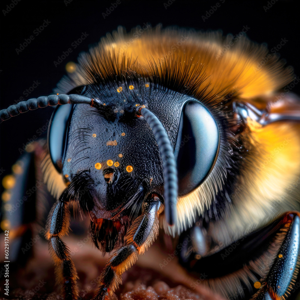 Bumble Bee Insect Head