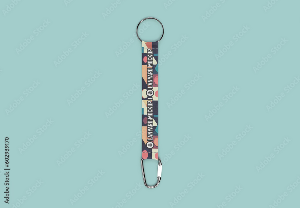 Short Lanyard Mockup Stock Template | Adobe Stock